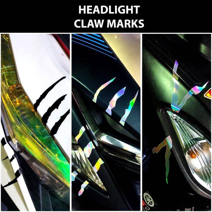 Claw Scratch Kalmot Marks Hologram Sticker Click Aerox Sporty | Lazada PH