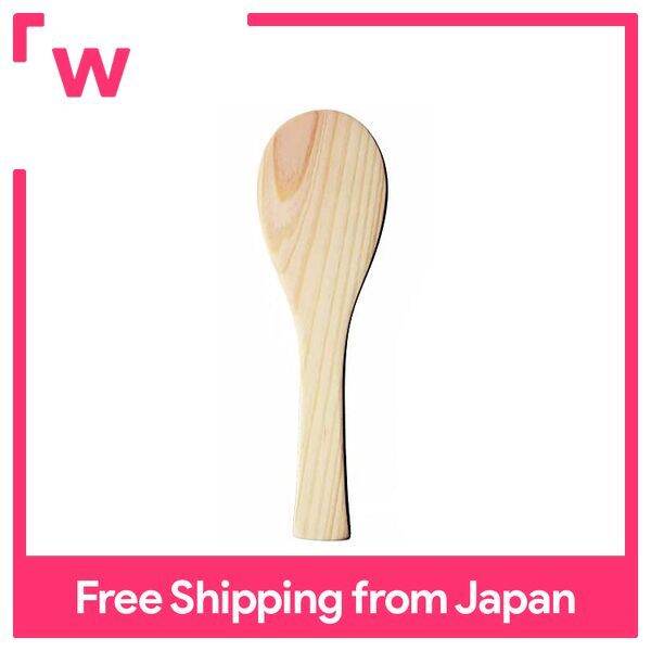 NAGAO Hinoki Shamoji Uncoated 19cm Wooden Made in Japan 16074-32 ...