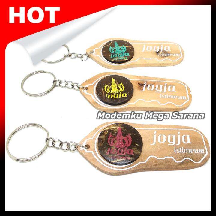 Souvenir Gantungan Kunci Jogja GTK18 - Oleh Oleh Khas Jogja - 20pcs ...