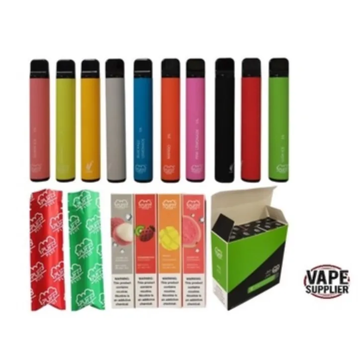 Puff Bar Plus Disposable Pod Device Disposable Vape Pen 5 Salt Nic Vape