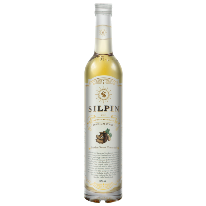SILPIN Golden Sweet Tamarind Syrup ซิลพิน ไซรัป กลิ่นมะขามหวาน 500ml ...