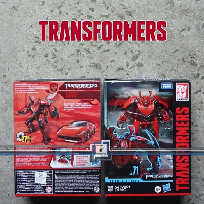 Transformers Studio Series 71 Autobot DINO Mirage Ferrari DOTM #71 ...