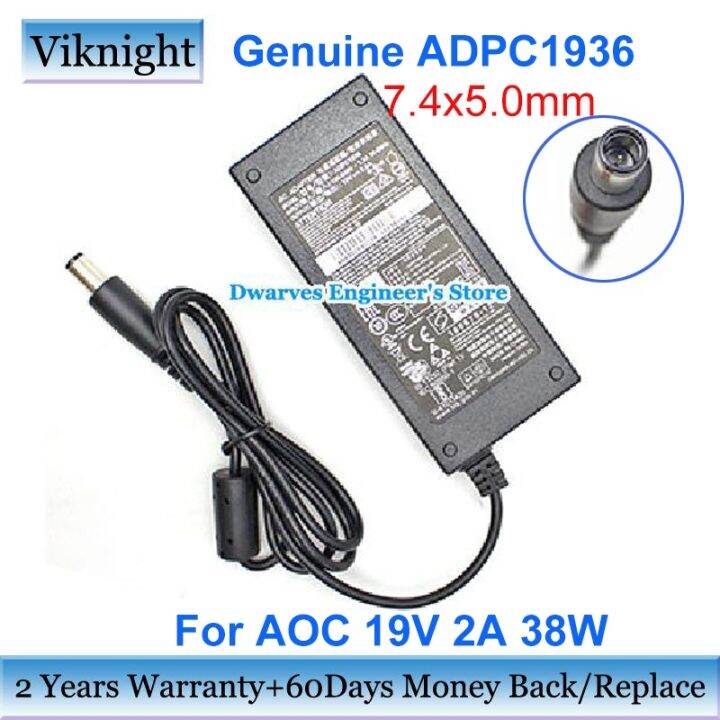 Original/2022ระเหยของแท้ ADPC1936 19V 2A 38W AC อะแดปเตอร์ชาร์จสำหรับ ...