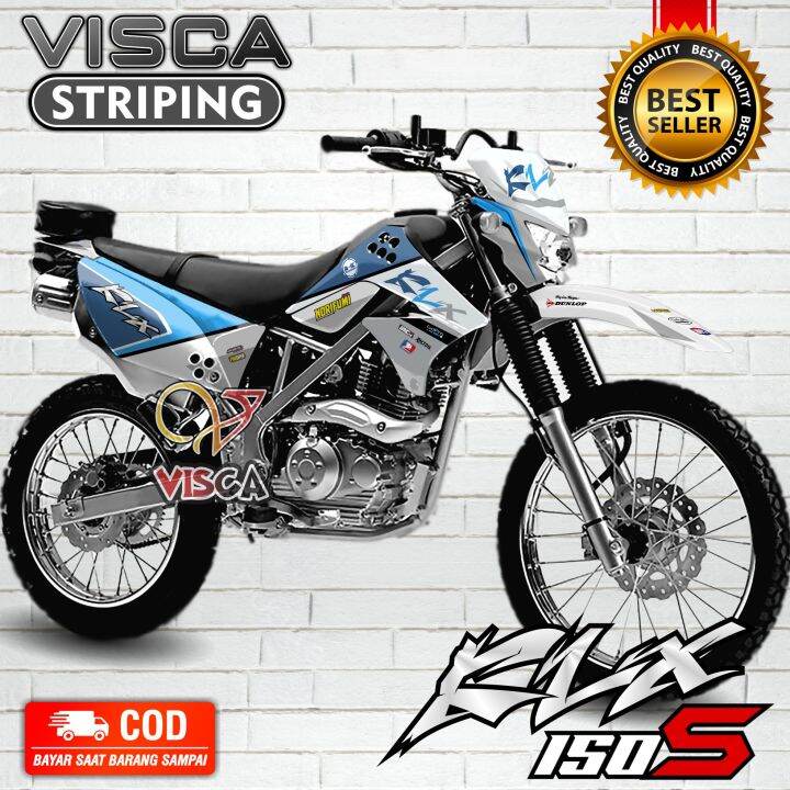 Stiker Striping KLX S Lama Full Body Variasi Super Graffis | Lazada ...