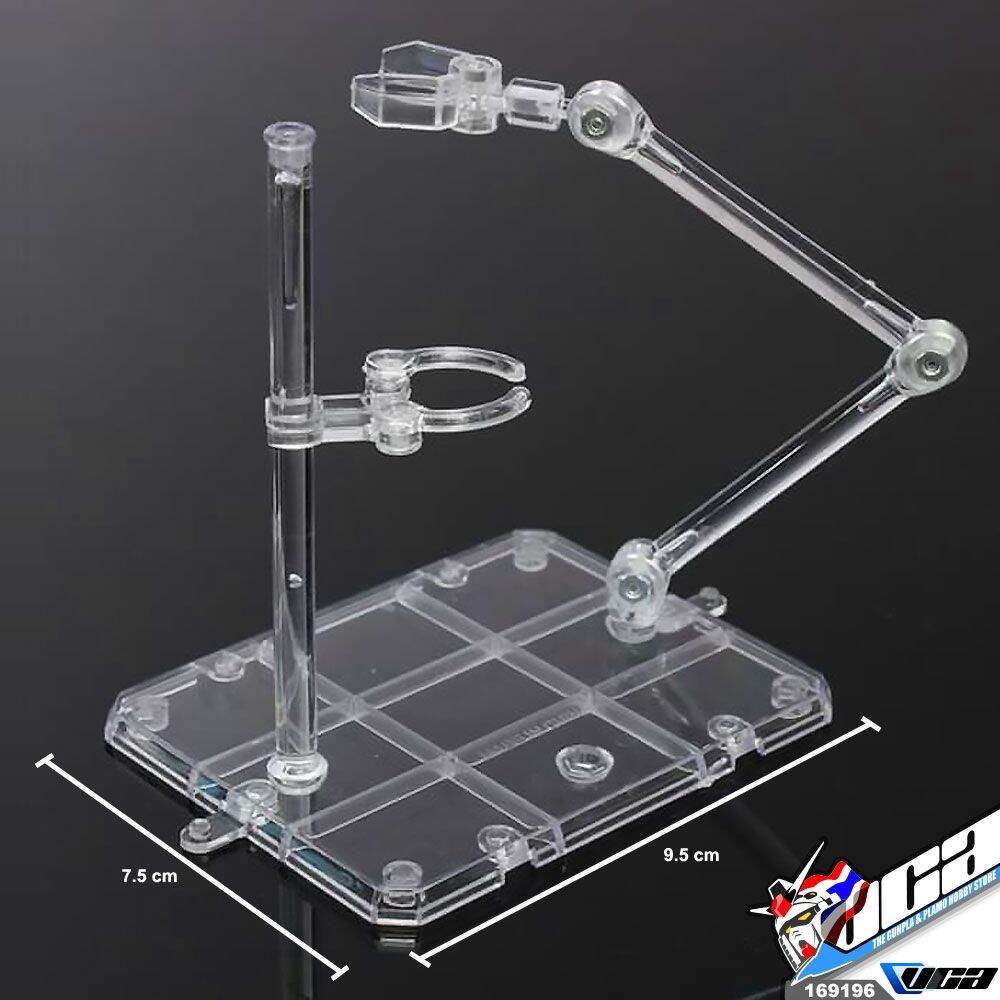 DUAL ACTION STAND (CLEAR) ฐาน ขาตั้ง กันดั้ม กันพลา พลาโม VCA GUNDAM ...