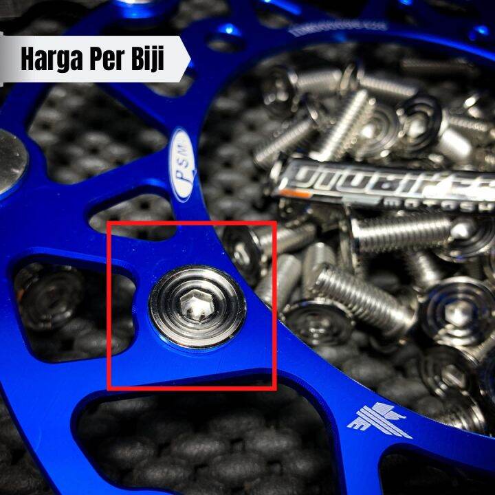 BAUT DISC PIRINGAN CAKRAM STAINLESS SPIRAL PANJANG 2 CM DRAT 12 ORIGINAL NAKHOM NUTZING THAILAND ...