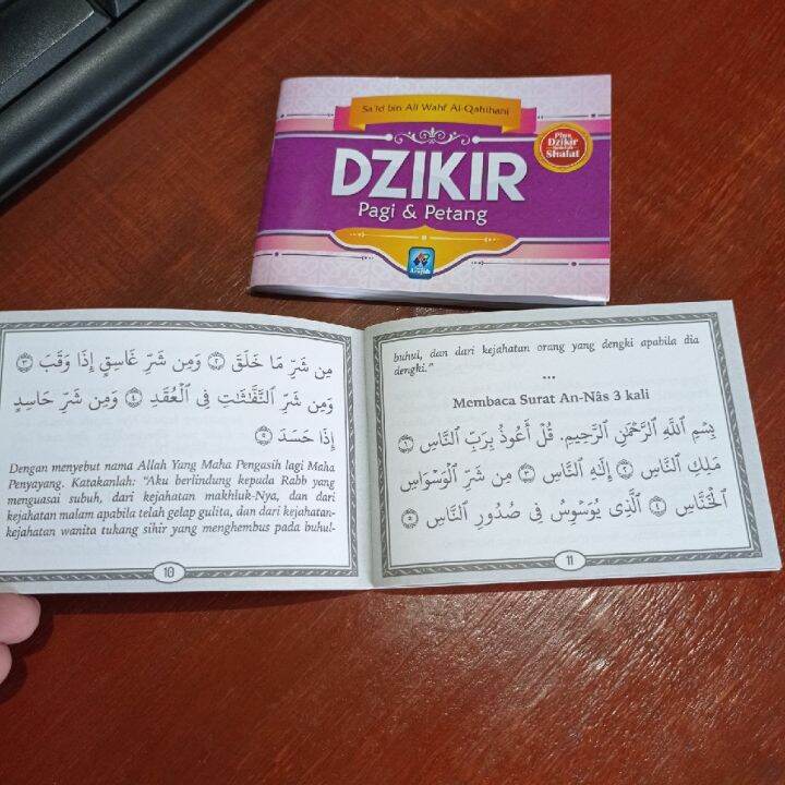 Buku Dzikir Pagi Petang Buku Saku Zikir Pagi Sore Setelah Sholat Solat ...