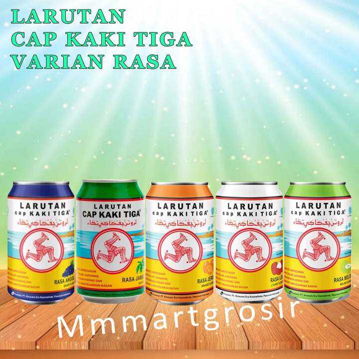 Larutan Cap Kaki Tiga / Minuman Kemasan Kaleng / Minuman Varian Rasa ...