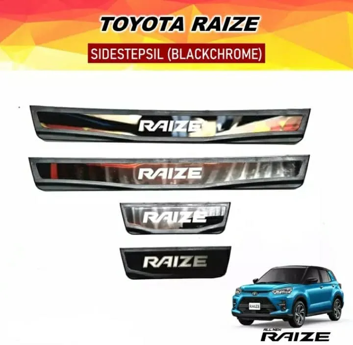 Toyota Raize 2022 Thailand Made Side Stepsill / Step Sill ( Raize ...