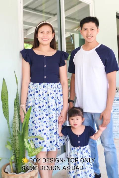 KAYISH NAVY BLUE FLORAL FAMILY SET | Lazada PH