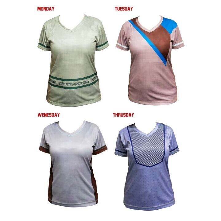 Alternative T Shirts Uniform for Women FULL SUBLIMATION TSHIRT ...