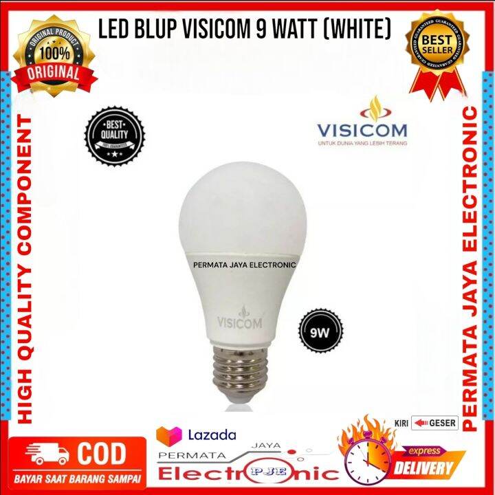 Lampu Led Visicom 9 W 9 w 9 Watt HB Hemat Energi | Lazada Indonesia