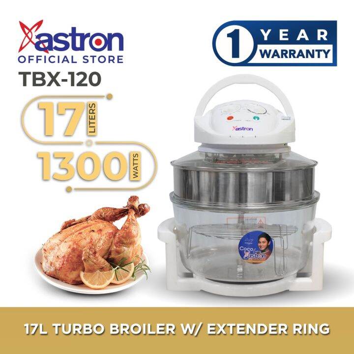 GHY-Astron TBX-120 17L Turbo Broiler (1300W) | Lazada PH