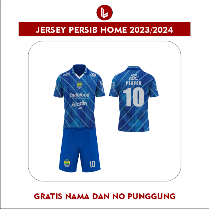 Jersey Persib Bandung Home 2023/2024 Premium Terbaru Gratis Nama Dan No Punggung | Lazada Indonesia
