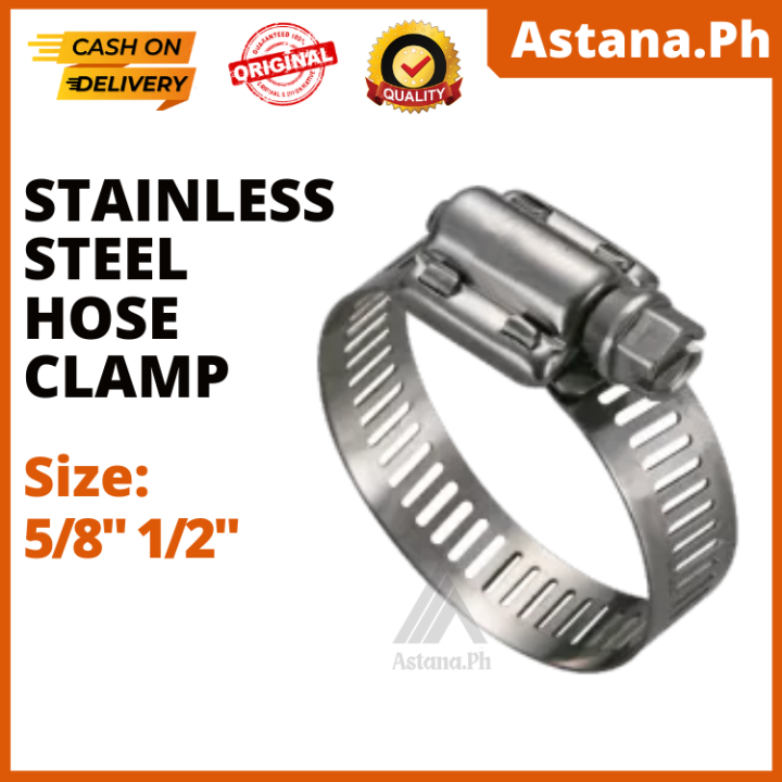 Adjustable Hose Clamp Galvanized Iron hose clamp metal hose clamp 1/2-4 ...