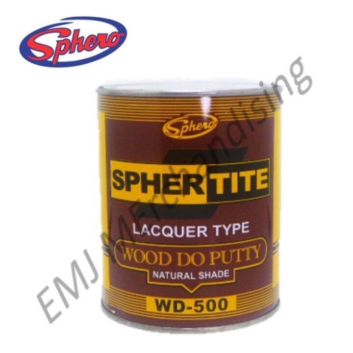 Sphero Sphertite Lacquer Type Wood Do Putty Natural Shade / Wood Filler ...