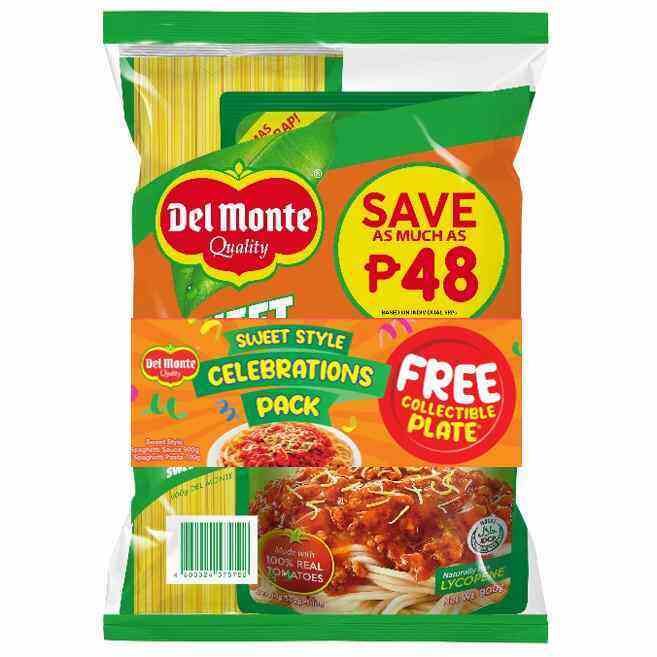 Del Monte Sarap Savers Sweet Party Pack With Plate | Lazada PH