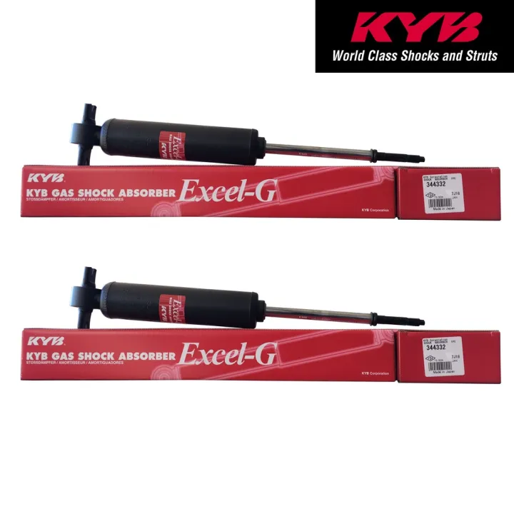 KYB KAYABA Excel-G Shock Absorber Front for Mitsubishi Adventure 1998 - 2017 Set of 2 (344332 ...