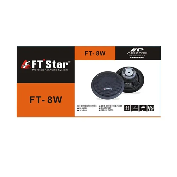 FT Star (FT-8W) 200Watts Professional Hi Fi Tweeter Speaker | Lazada PH