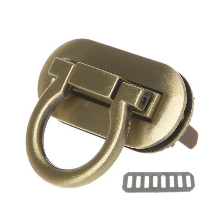 Metal Clasp Turn Lock Twist Locks for DIY Handbag Craft Bag Purse ...