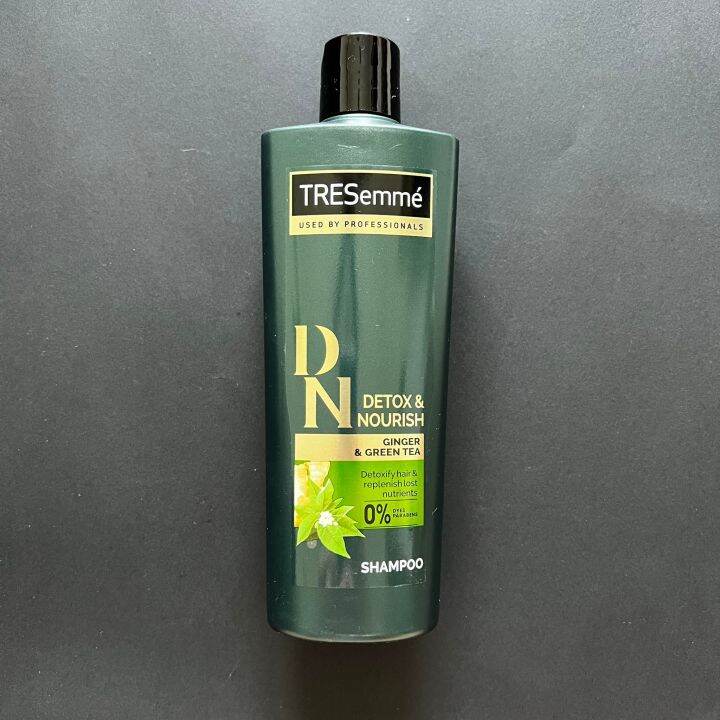 TRESemmé Detox & Nourish Ginger & Green Tea Shampoo 330ml | Lazada