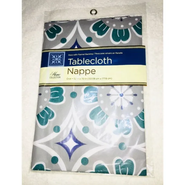 Home Collection Oval Tablecloth (Peva with Flannel Backing) | Lazada PH