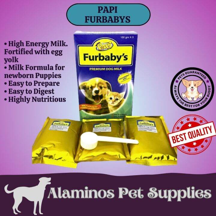 [APS] 1box (3 sachets) Papi Furbaby's Premium Dog and Cat Milk Per 3 ...