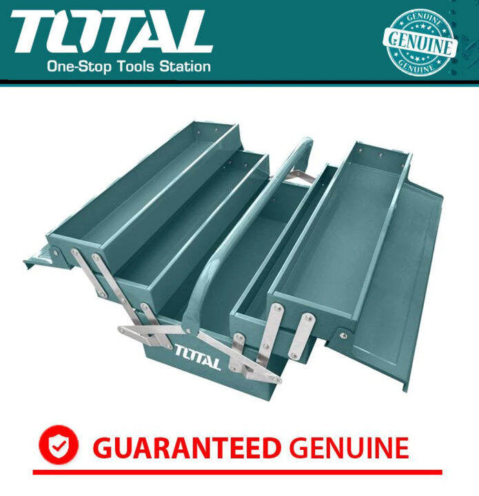 Total 3-Layer Metal Tool Box THT10701 •khm megatools• | Lazada PH