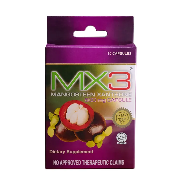 MX3 Plain Capsule 10's 500mg | Lazada PH