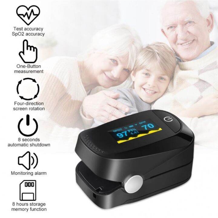 X9}Oximeter Portable Heavy Duty Fingertip Pulse OLED Pulse Oximeter ...