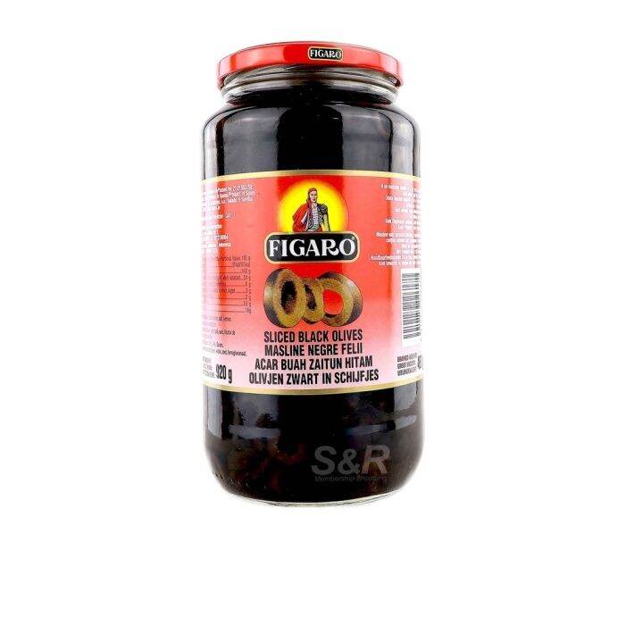 Figaro Sliced Black Olives 920g | Lazada PH