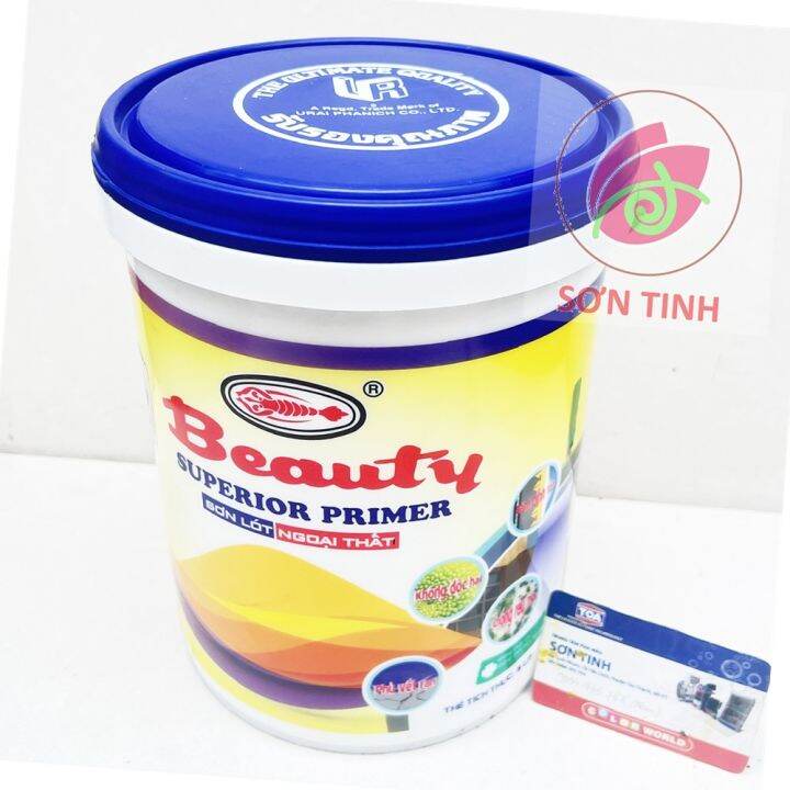 Sơn Lót Chống kiềm ngoại thất BEAUTY Superior Primer 7kg - 5 lít (Tập Đoàn URAI PAINT) | Lazada.vn