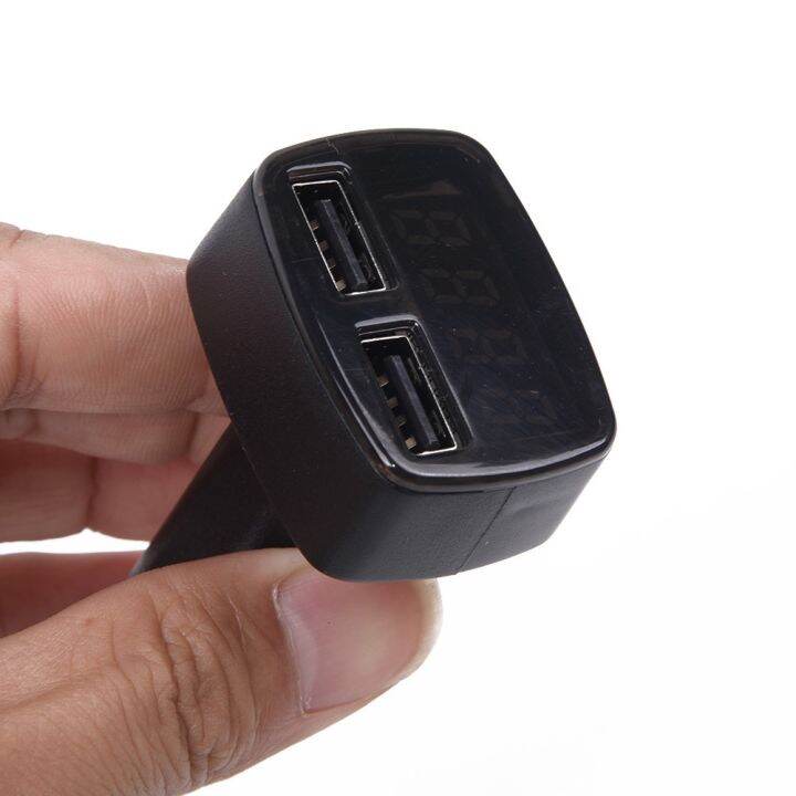 [AUTOMARTSHOP] Car Charger LED Display Tablets Auto Volt Amp Meter 2 ...