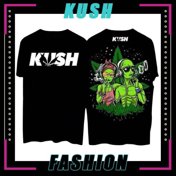 ⚜️Kush vintage inspired cotton oversized loose t-shirt men's oversized ...