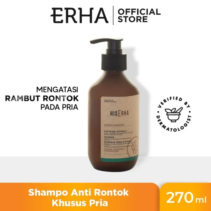 HIS ERHA HAIRGRO SHAMPOO 270ML | Lazada Indonesia