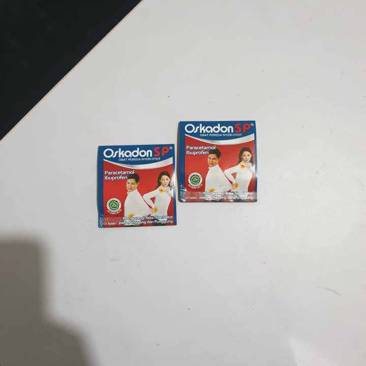 Obat Nyeri Sendi Otot Oskadon SP - 1 strip isi 4 tablet | Lazada Indonesia