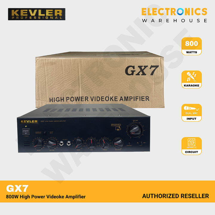 Kevler GX7 800W High Power Videoke Amplifier | Lazada PH