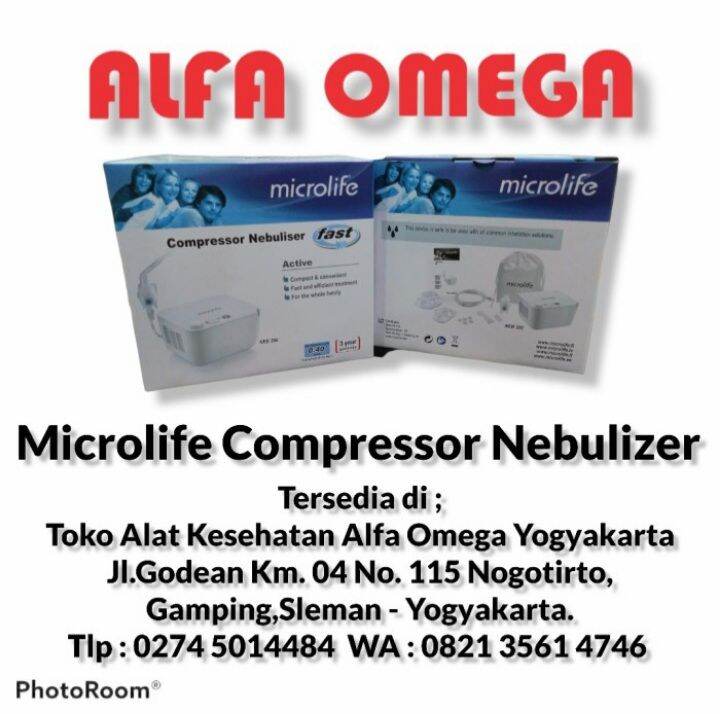 Microlife Compressor Nebulizer NEB 200/Alat Uap Microlife Nebulizer ...