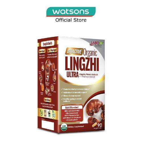LABO NUTRITION Bioactive Organic Lingzhi Ultra Dietary Supplement ...