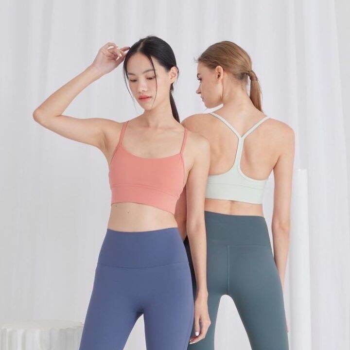 Penny Activewear สปอร์ตบรา สายหลัง Y มีฟองน้ำ บราออกกำลังกาย สปอร์ตบราผู้หญิง สปอร์ตบรา บราโยคะ ...
