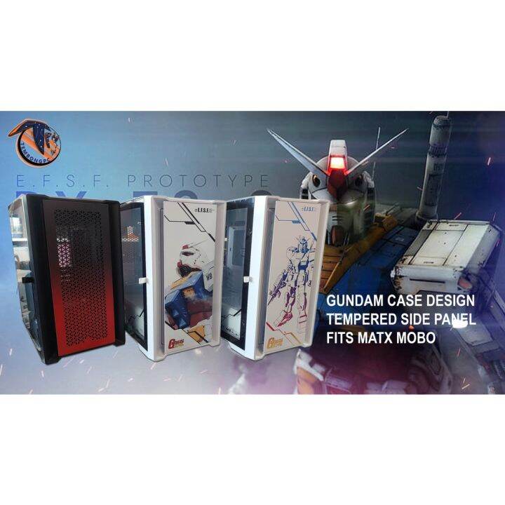 Gundam Design Desktop Gaming Case | Lazada PH