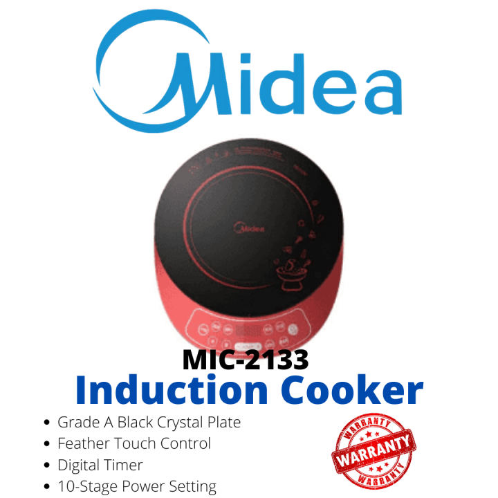 Midea Induction Cooker [MIC2133] | Lazada Singapore
