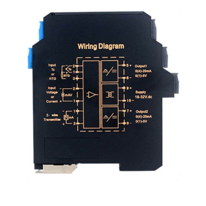 Ultra Thin Signal Isolation Transmitter Current Voltage Transmitter Multi Input Multi Output 4
