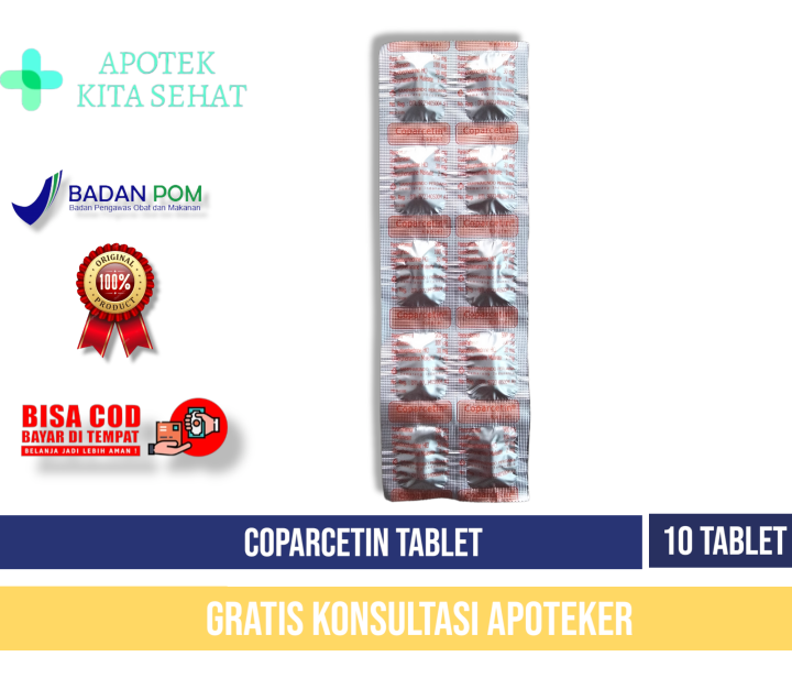 COPARCETIN TABLET/OBAT BATUK FLU,DEMAM | Lazada Indonesia
