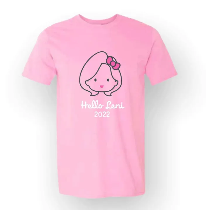 LENI hello leni 2022 CUSTOMUZED SHIRT HIGH QUALITY SHIRT | Lazada PH