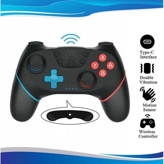 SW001 Bluetooth Gamepad Wireless Game Controller for PC and Nintendo ...