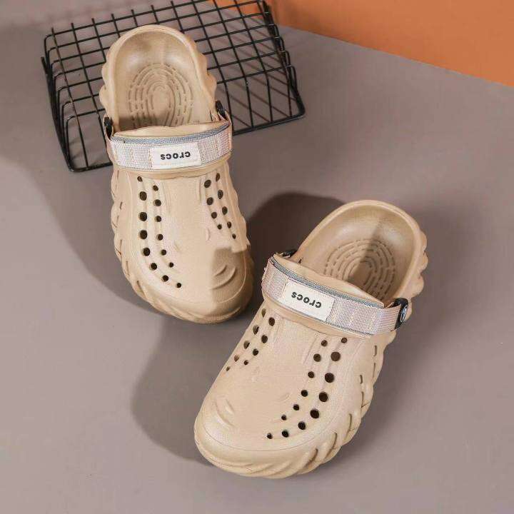 New Arrival Crocs Classic Clogs Fingerprint Sole Design Summer ...
