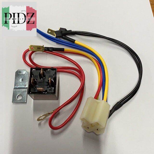 Pidz HORN RELAY WITH SOCKET SET MOTORCYCLE Accessories Motorparts ...