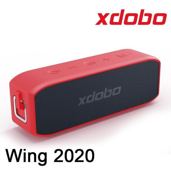 XDOBO Wing 2020 20W ลำโพงบลูทูธไร้สายพกพาขนาดเล็ก IPX7กันน้ำได้ให้เวลาเล่นนาน USB DSP TWS ซับ ...