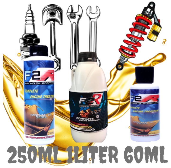 GM F2R RACING OIL ADDITIVES / COMPLETE ENGINE TREATMENT / 60ML, 250ML ...